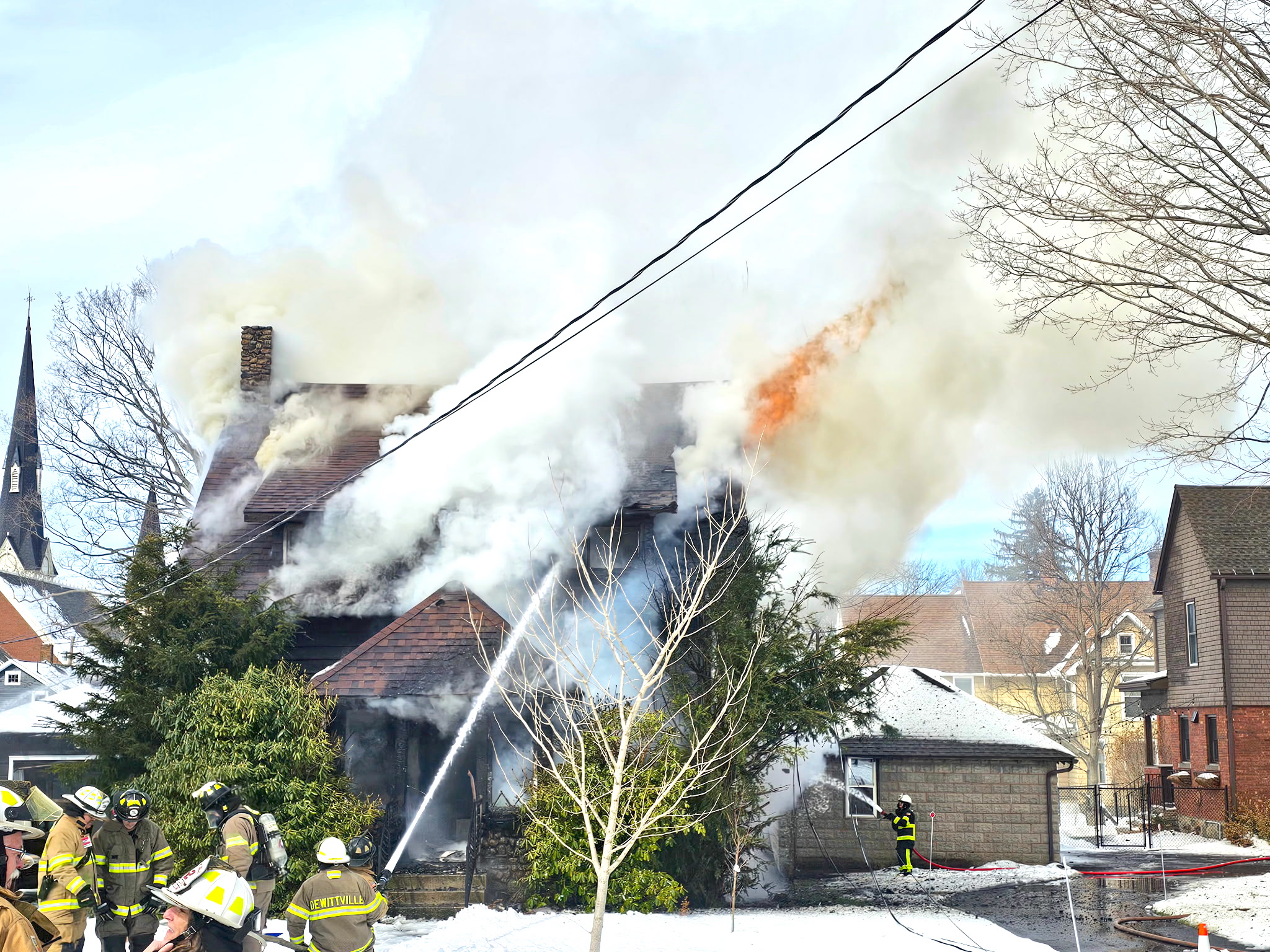Westfield Home Damaged In Fire | News, Sports, Jobs - Post Journal